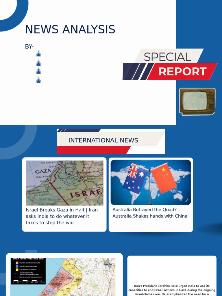 News Analysis Pdf