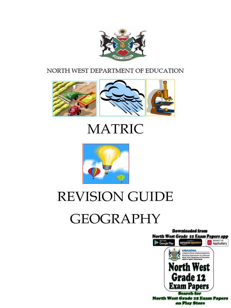 GEOGRAPHY Subject Revision Guide Collectables | PDF