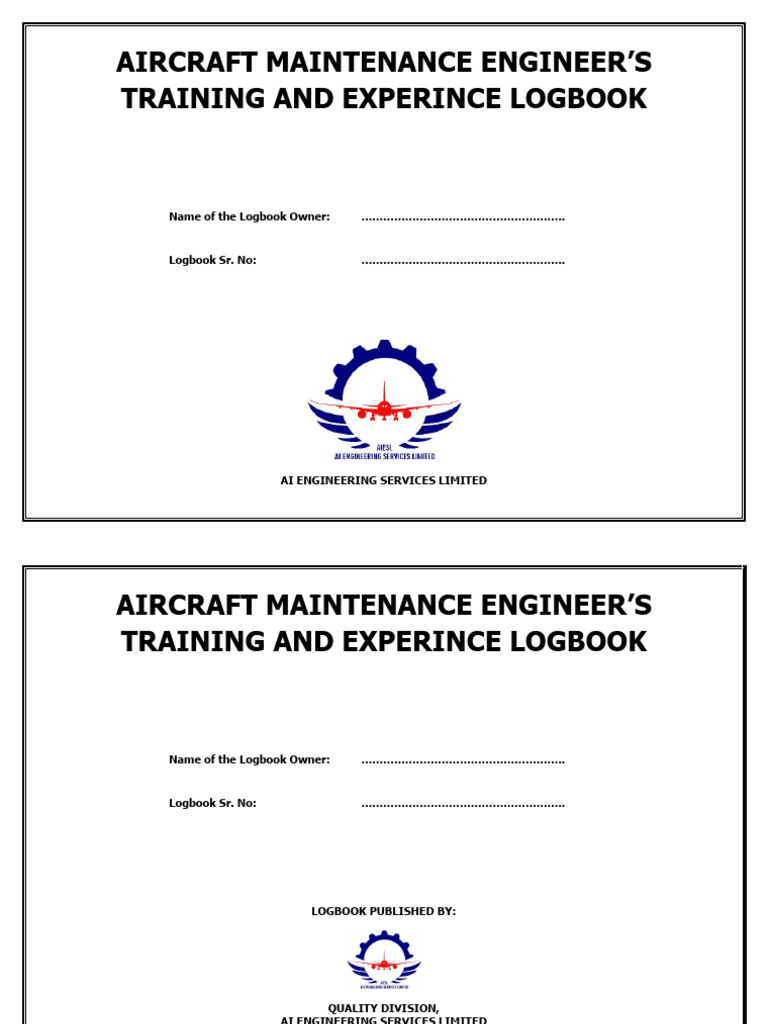 Draft Logbook Format | PDF