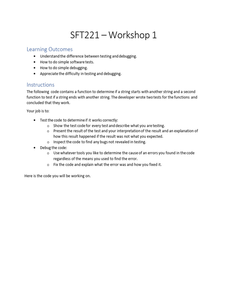 ws01 Student | PDF