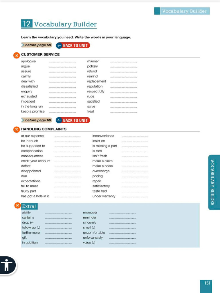 Voacabulario 2 | PDF