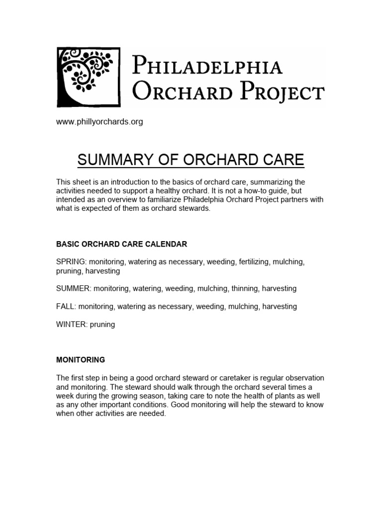 orchard_care | PDF