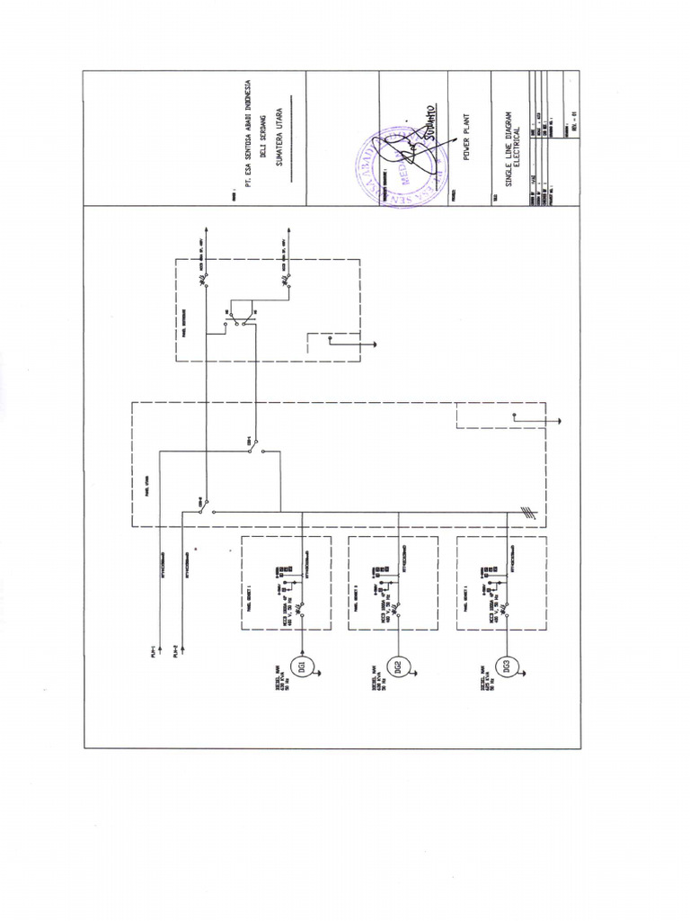SINGLE LINE DIAGRAM ELECTRICAL | PDF