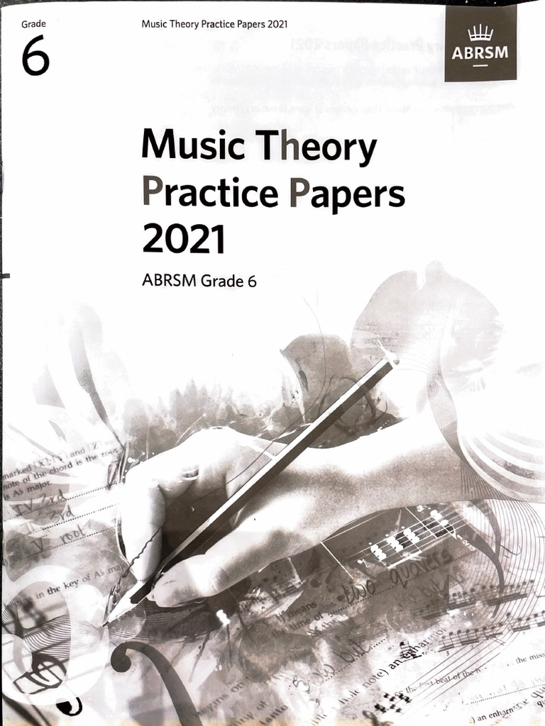 Music Theory Practice Papers 2021 - ABRSM Grade 6 | PDF