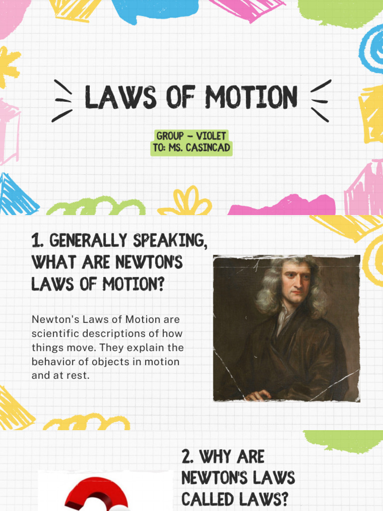 Laws Of Motion Presentation_20241003_015125_0000 | PDF