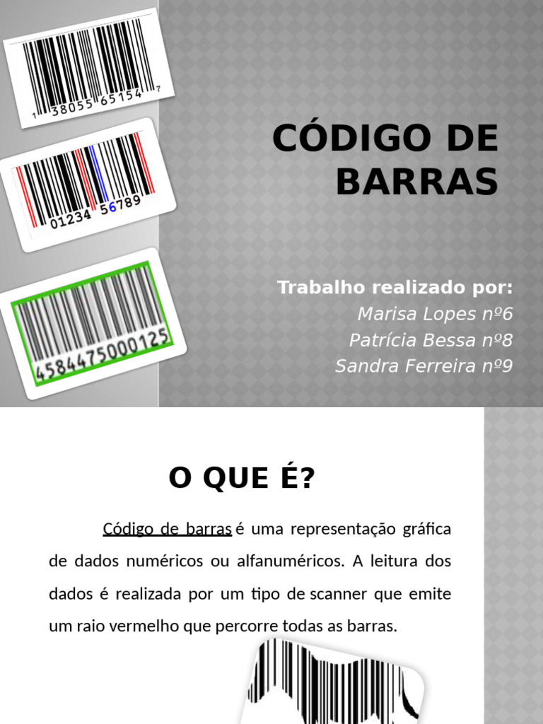 Código de Barras | PDF