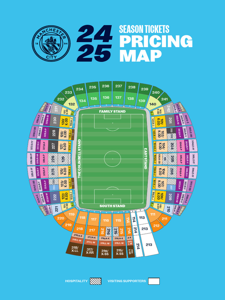 Gold Season Ticket Pricing Map 2024 25 Mobile | PDF