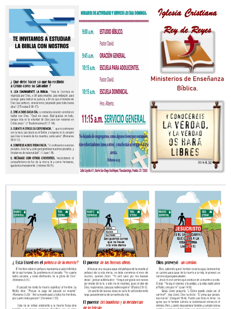 Triptico Iglesia Corregido | PDF