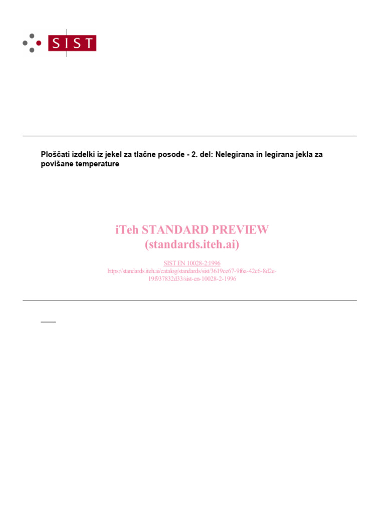 Sist en 10028 2 1996 | PDF