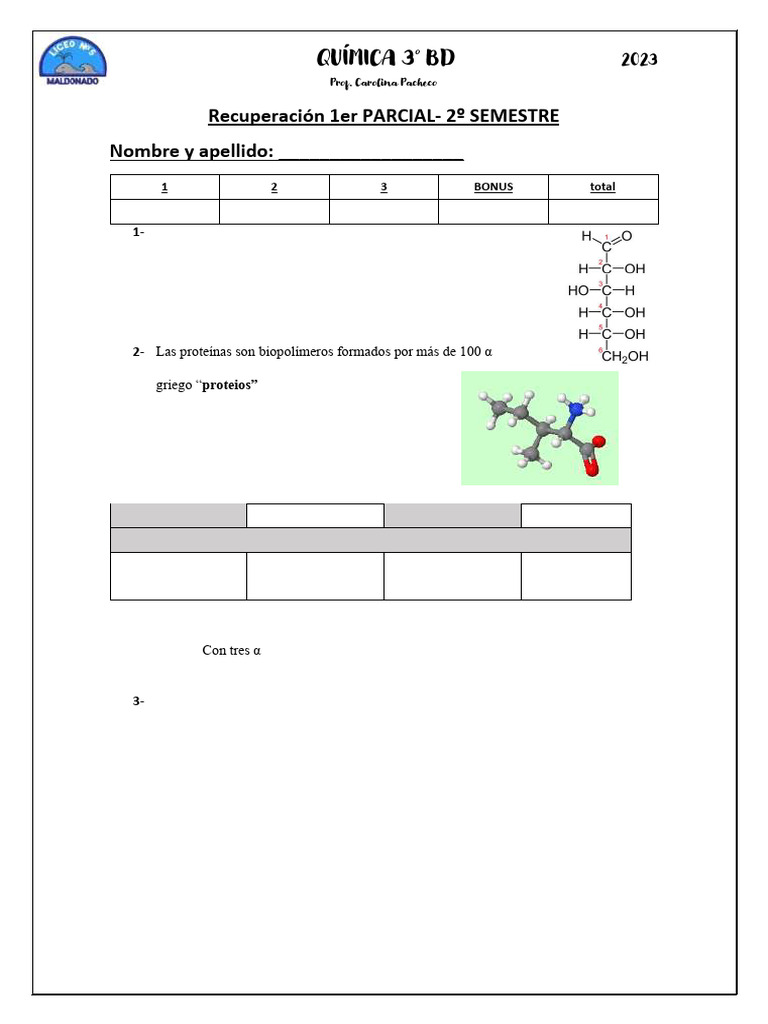 Quimica Repaso 2 | PDF