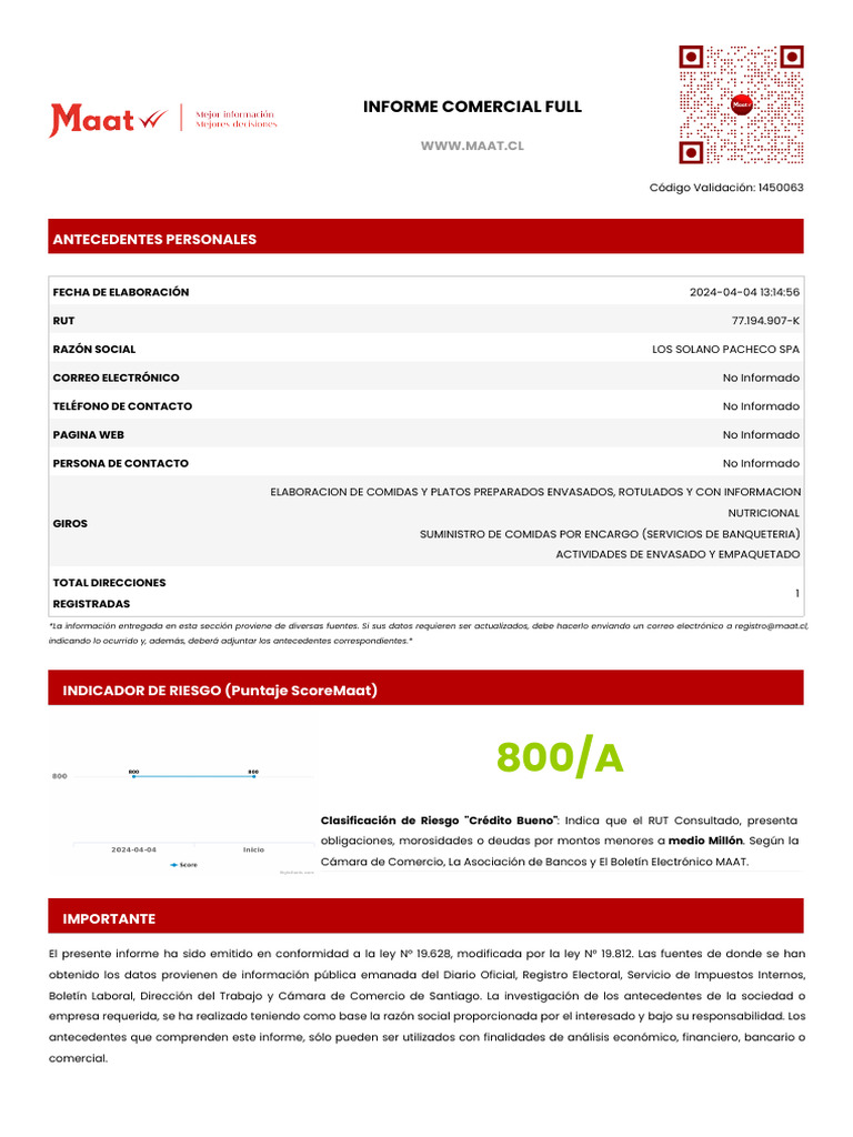 Los Solano Pacheco Spa | PDF