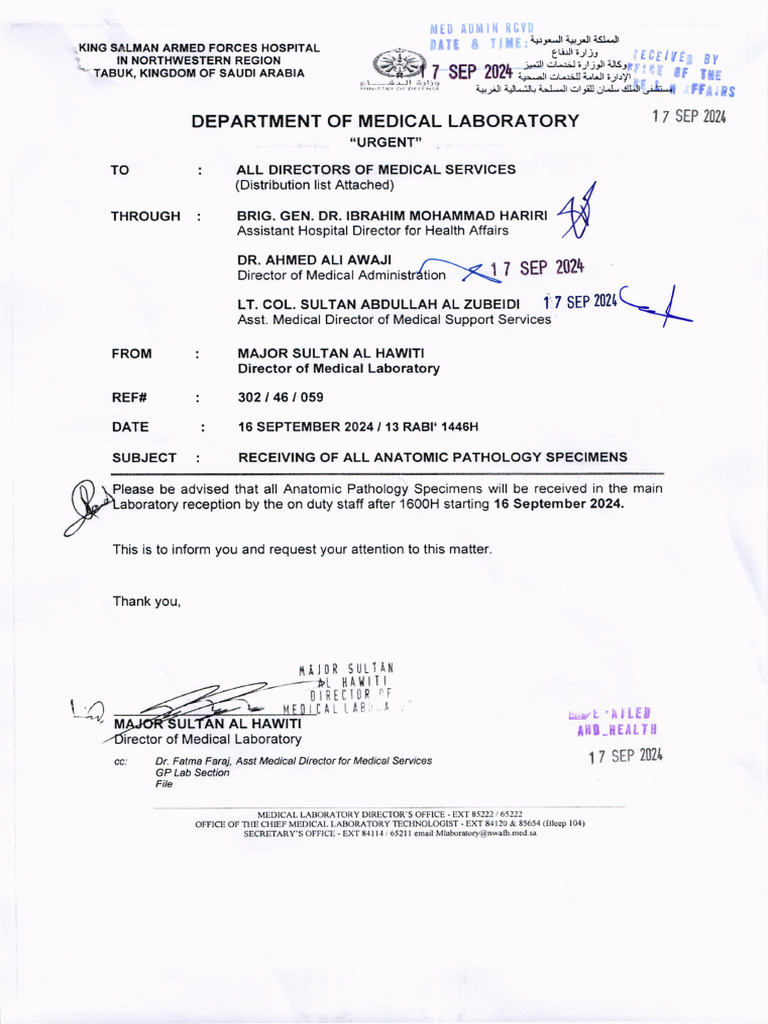 Lab 059 Anatomic Pathology Specimens | PDF