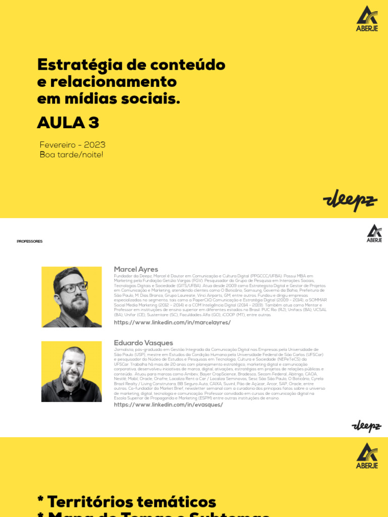 Aberje Deeoz Aula3 Final | PDF