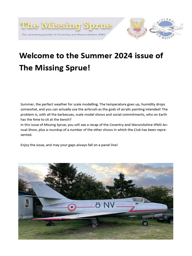The Missing Sprue - Summer 2024 | PDF