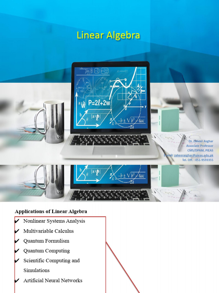 File-1 (Linear Algebra) | PDF | System Of Linear Equations | Matrix (Mathematics)