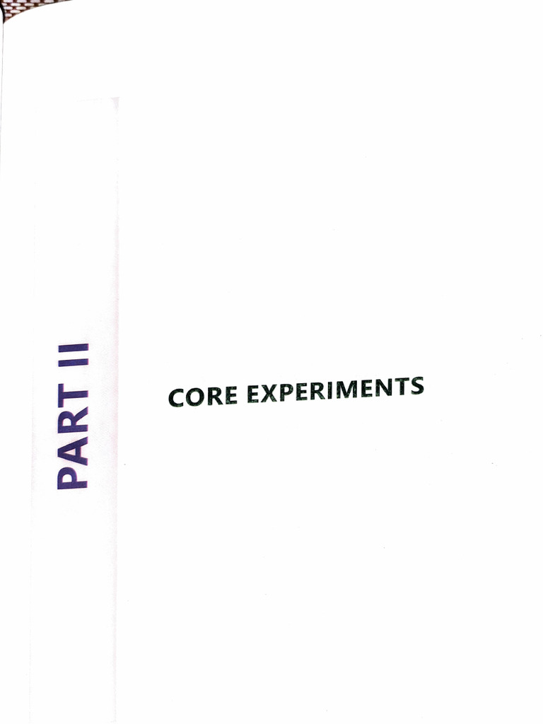 Bio Lab Manual Coree experiments (1) | PDF