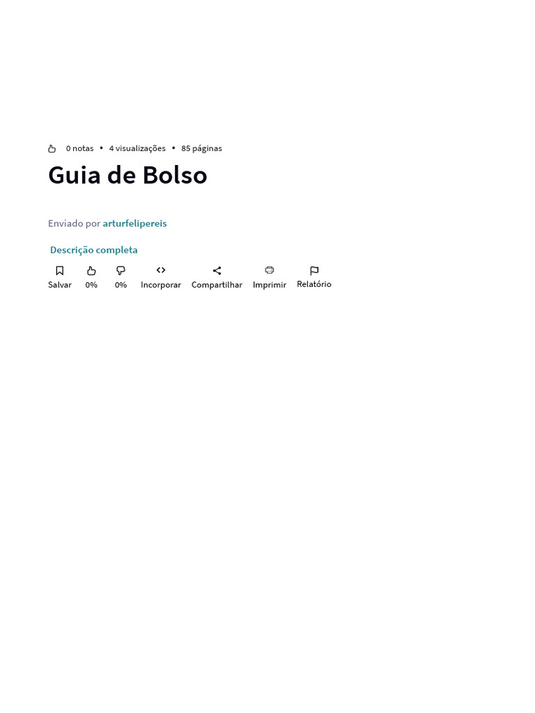 Guia de Bolso - PDF | PDF