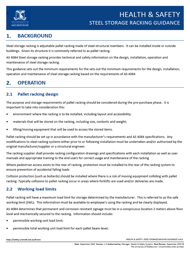 steel-storage-racking-guidance | PDF