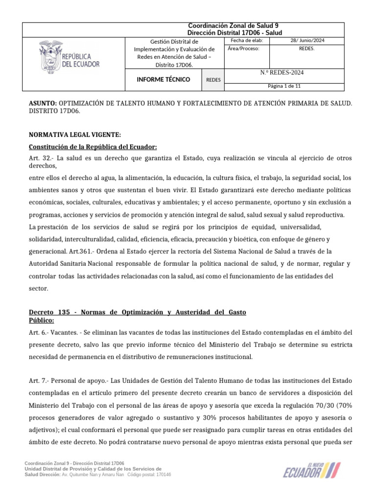 Informe Final de Gestión 2024 | PDF