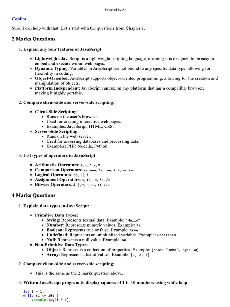 Css Msbte Notes (22519) Chapter1 | PDF