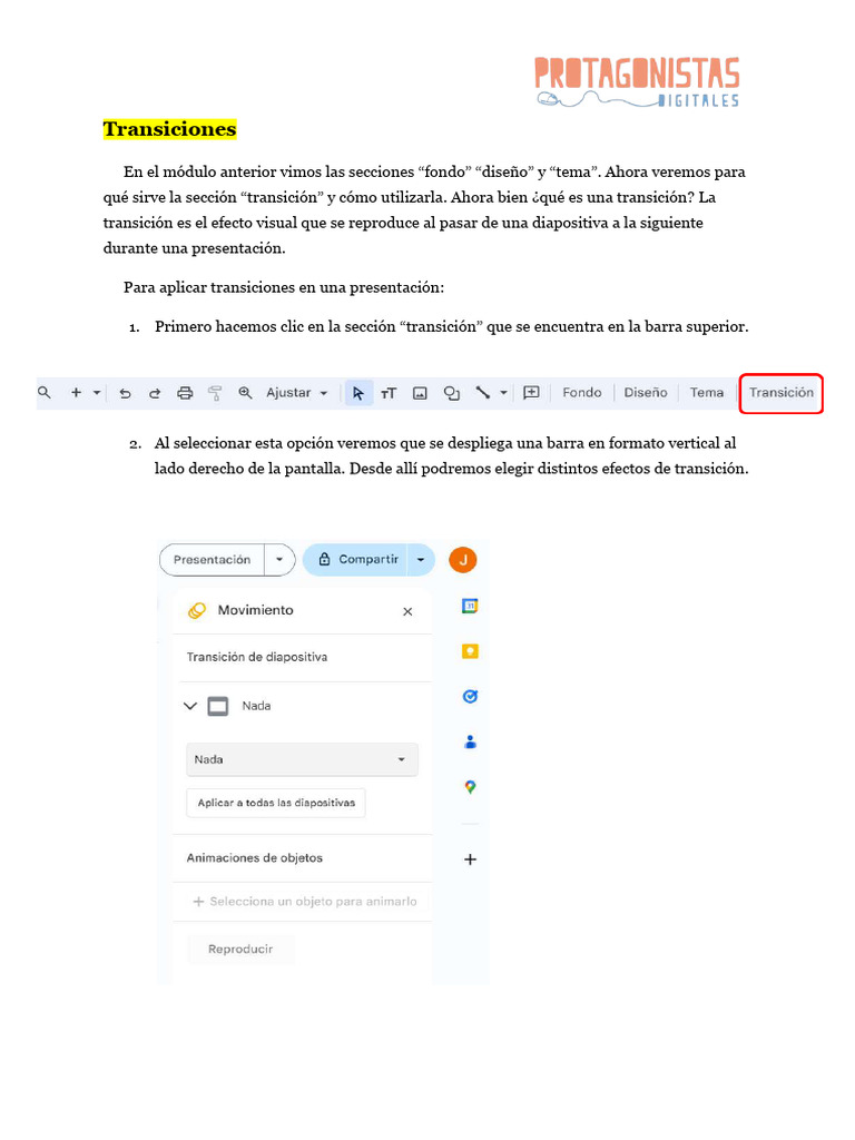 Transiciones y animaciones_compressed | PDF