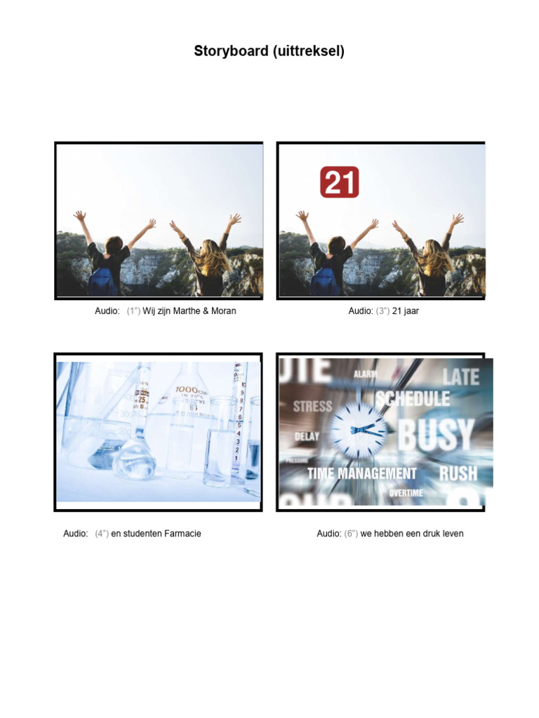 Storyboard Met Foto's | PDF