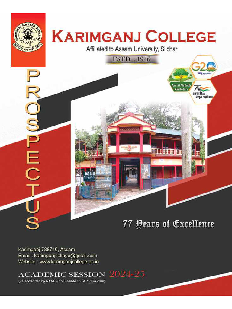 Prospectus_KarimganjCollege_2024-2025_Final1-compressed (1) | PDF