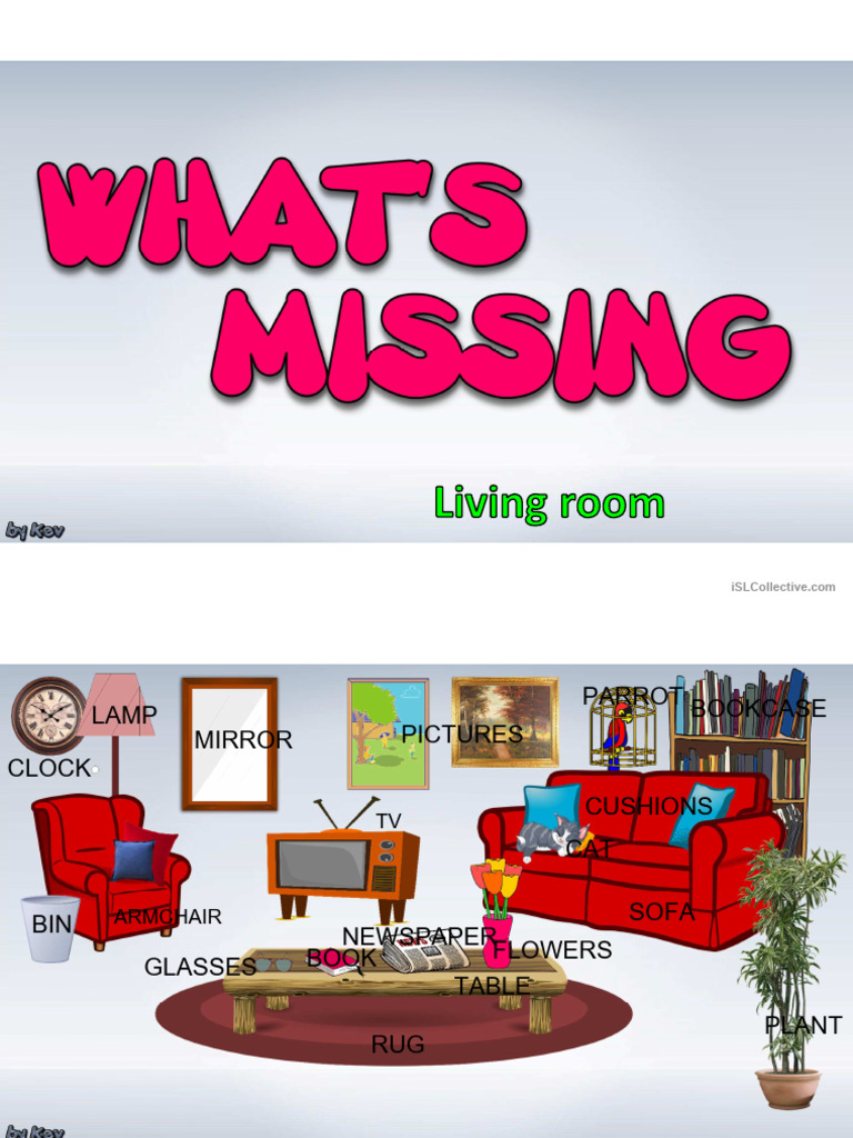 WHATS MISSING..LIVING ROOM | PDF