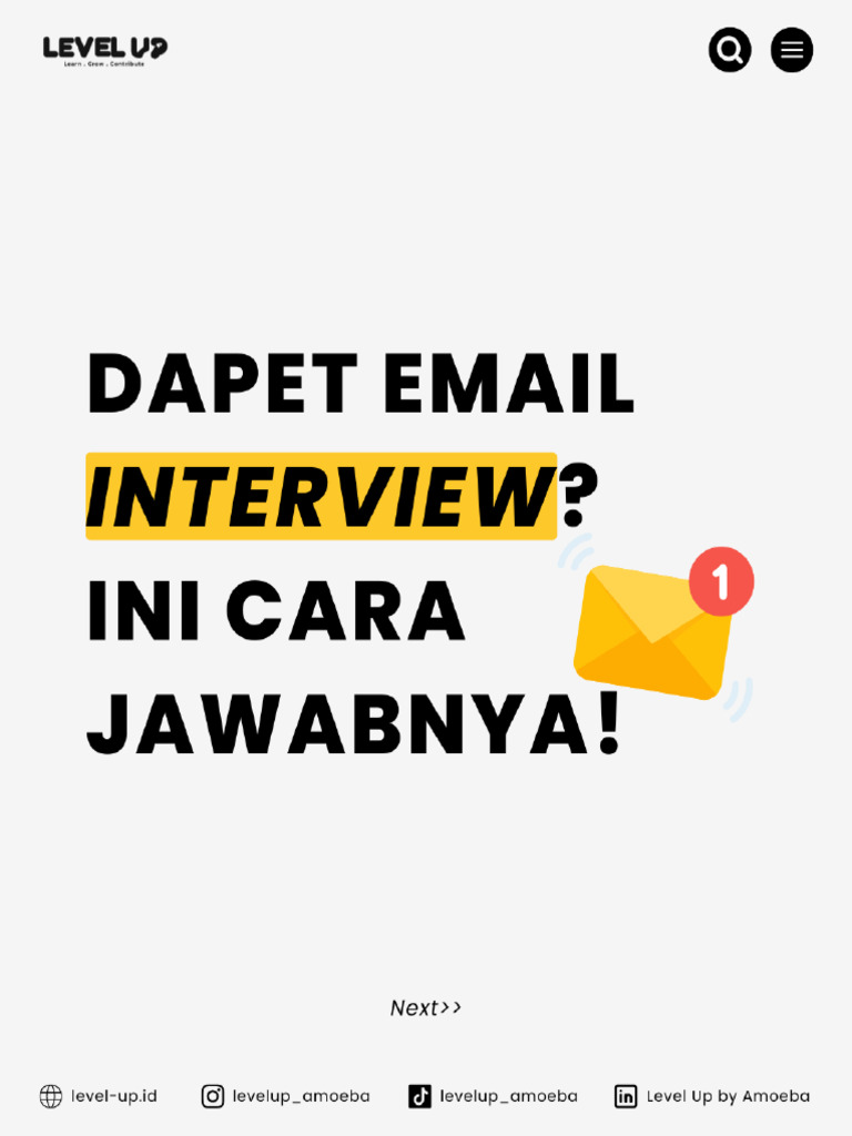 Tips Jawab Emain Interview Dari HRD | PDF