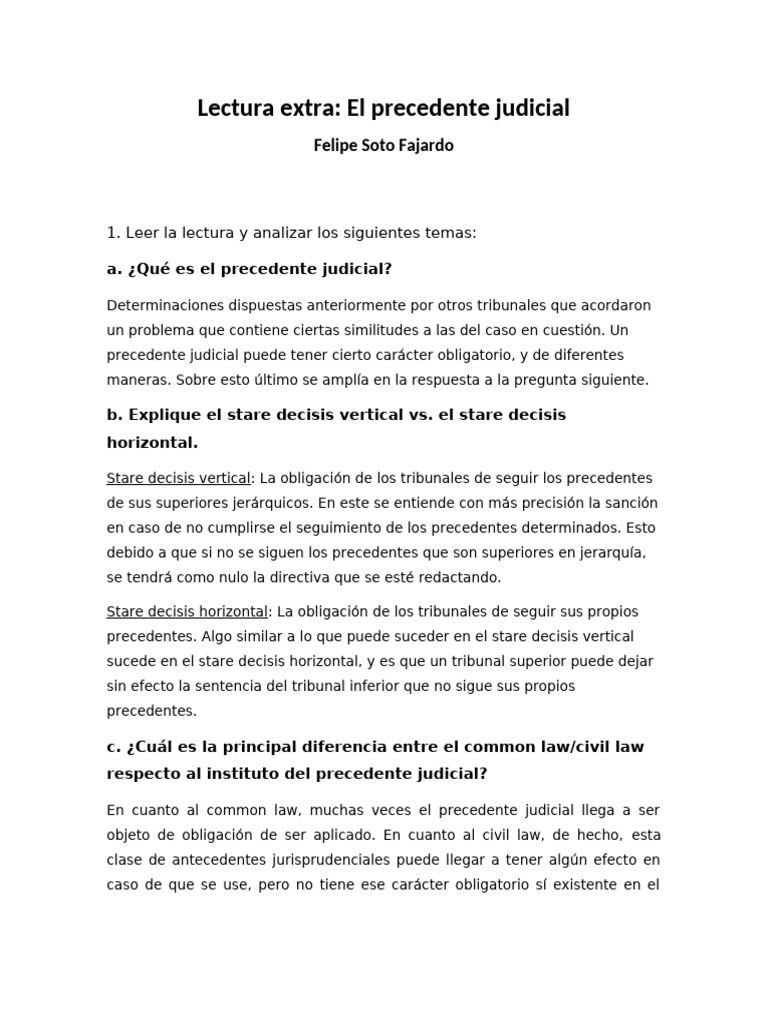 Lectura Extra Precedente Judical | PDF