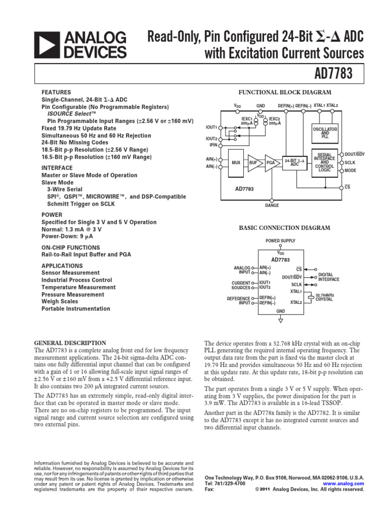 AD7783 | PDF