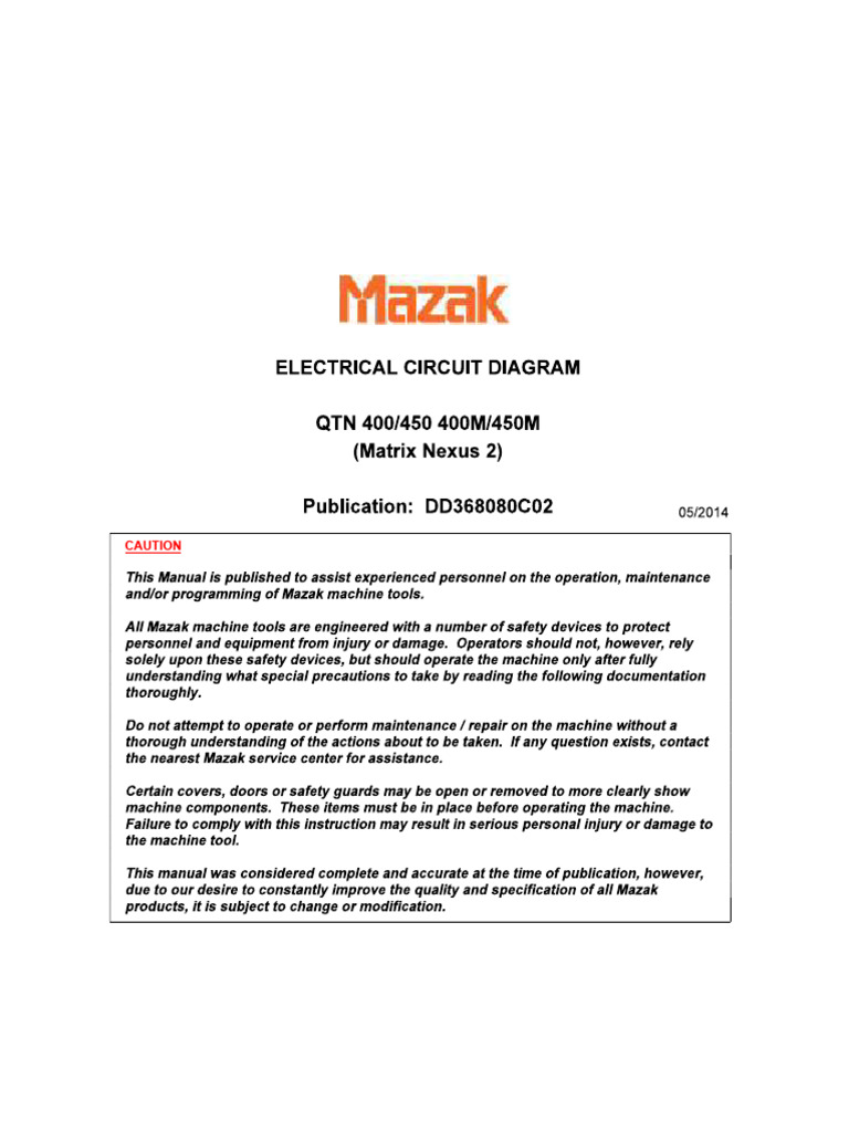 QTN 450 Electrical Manual | PDF