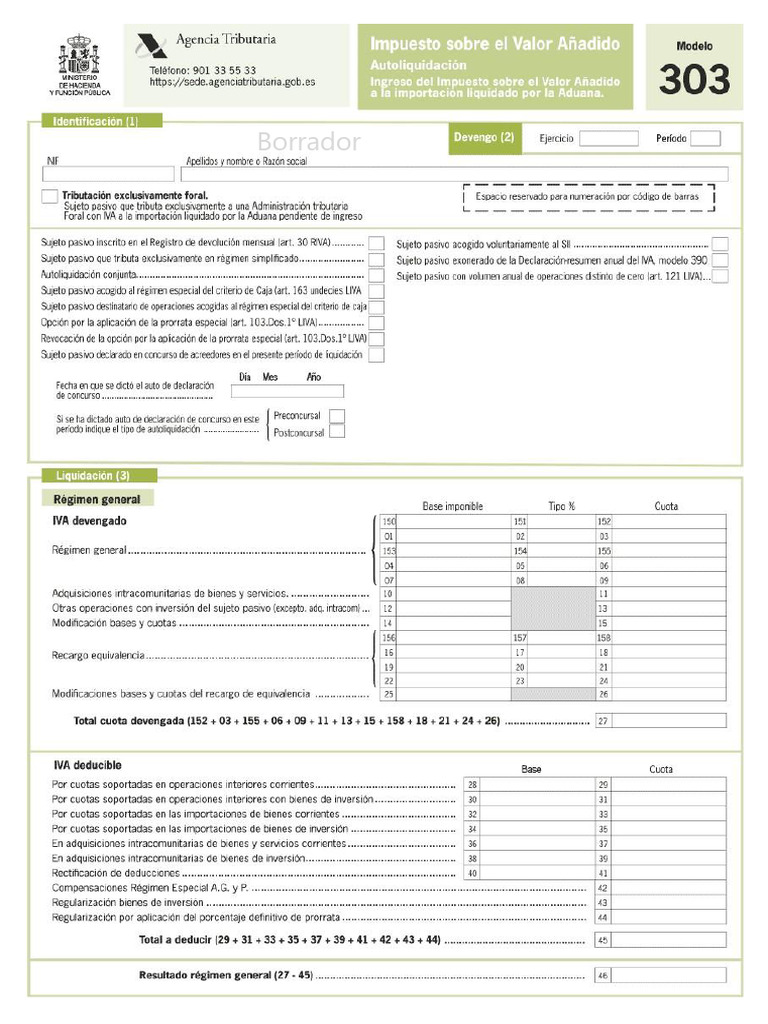 Modelo 303 | PDF