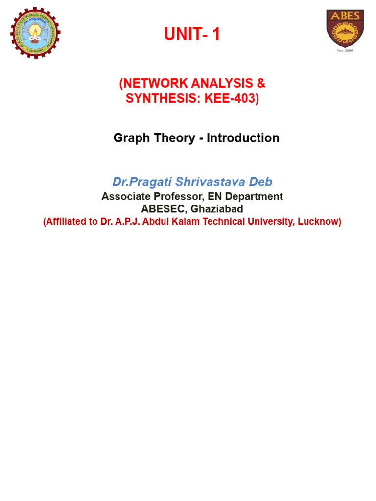 Introduction To Graph Theory | PDF