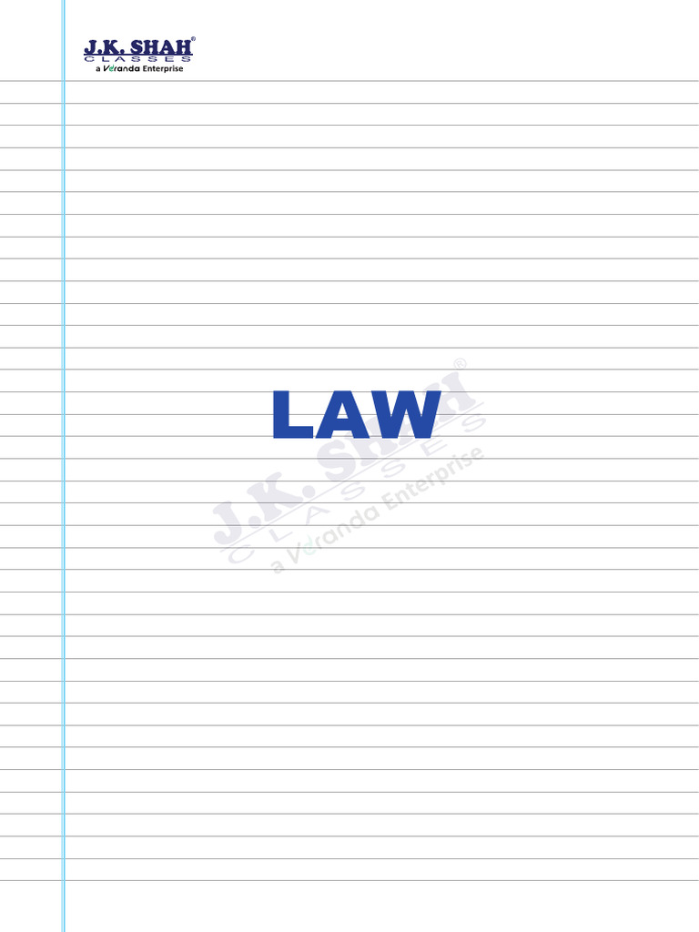 CAFC - Law - Revision Notes | PDF