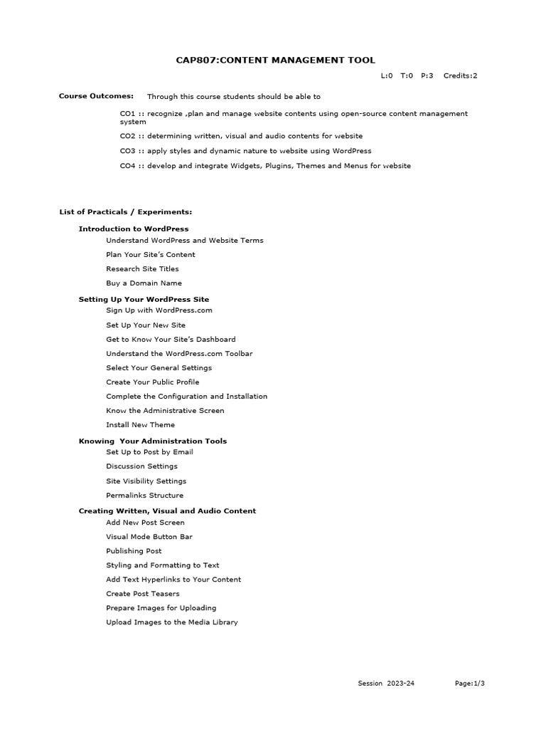 FRM Course Syllabus IPDownload | PDF