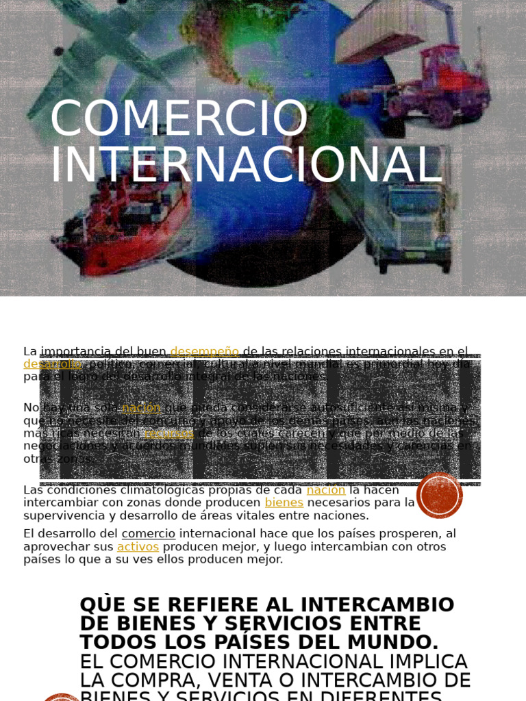 Comercio Internacional | PDF