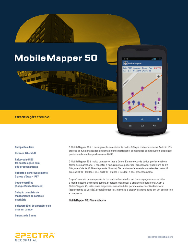 Flyer - MobileMapper 50 | PDF