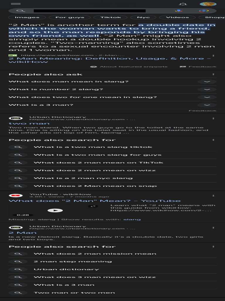 What Is A Two Man Slang - Google Search | PDF | Social Science