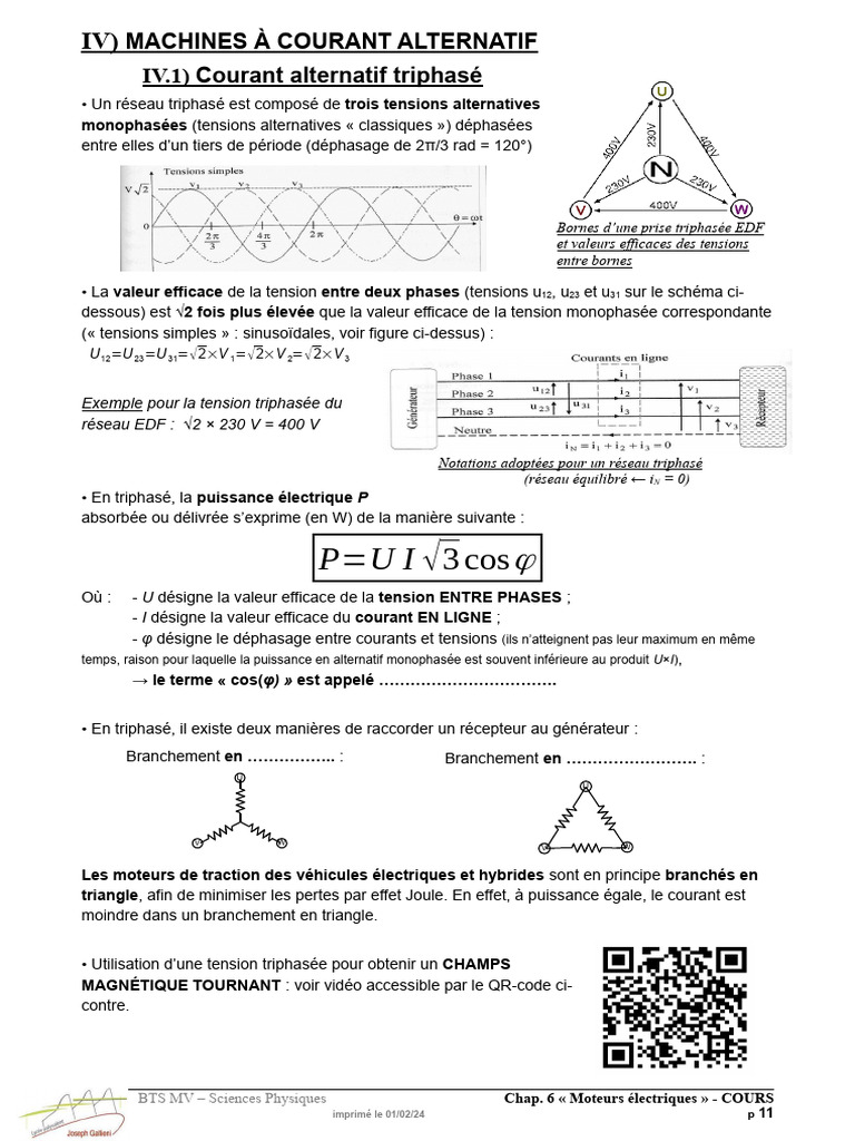 Ch6 0 TROUS pp11 22 TriPha MSAP - Ex2 MSRB MAS - Ex3 CMD | PDF