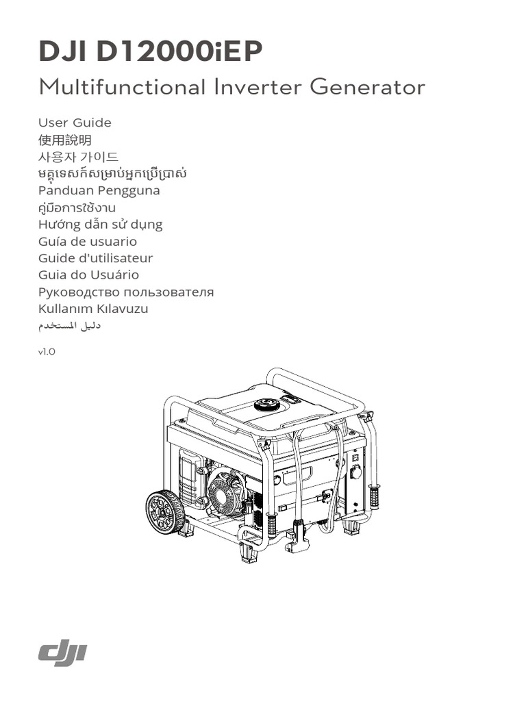 D12000iEP Multifunctional Inverter Generator User Guide Multi | PDF