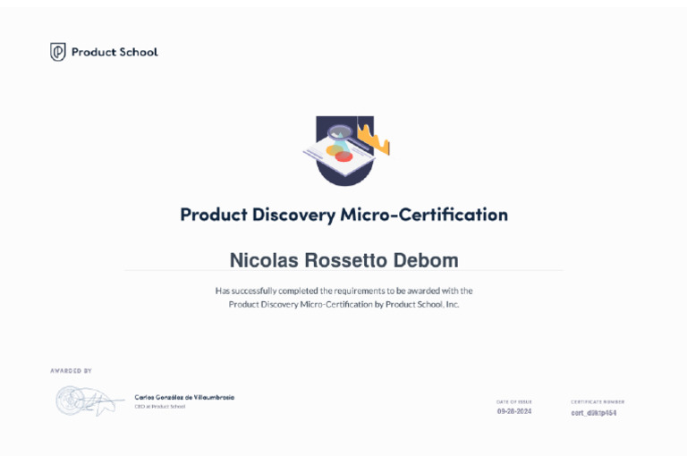 Product Discovery Micro Certification PDC | PDF