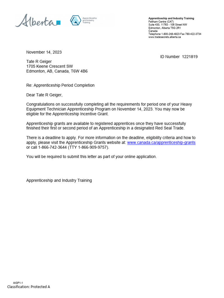 1st year completion Tate | PDF