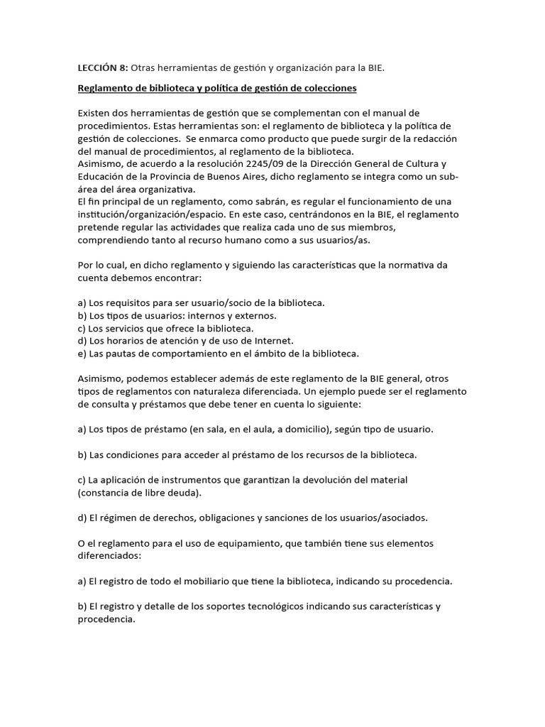 Lección 8 | PDF