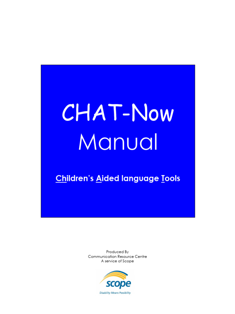 Chat Now Manual Final | PDF