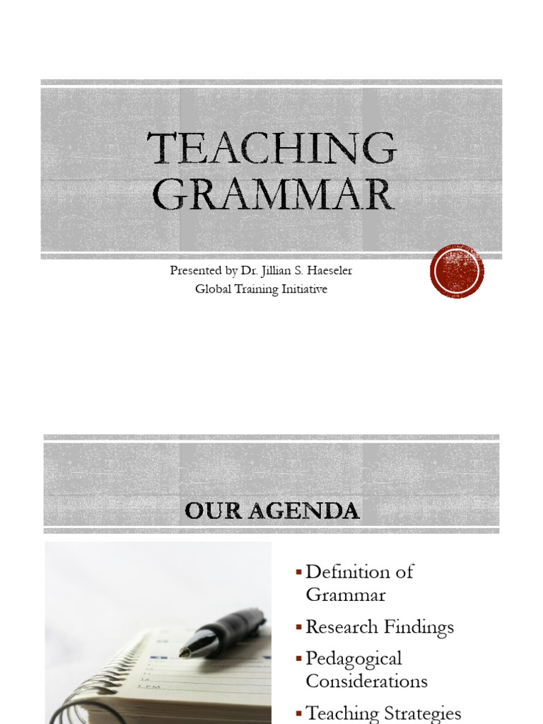 Teaching Grammar PDF | PDF