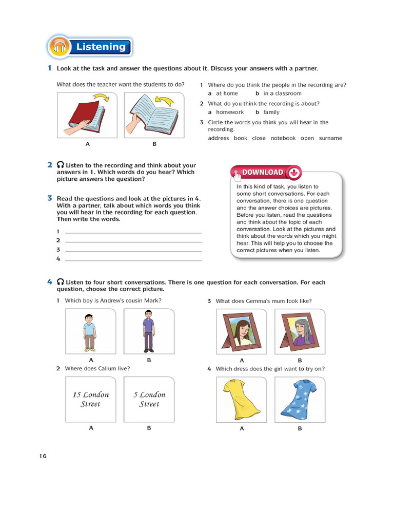 2English Download Pre A1 Student's Book | PDF