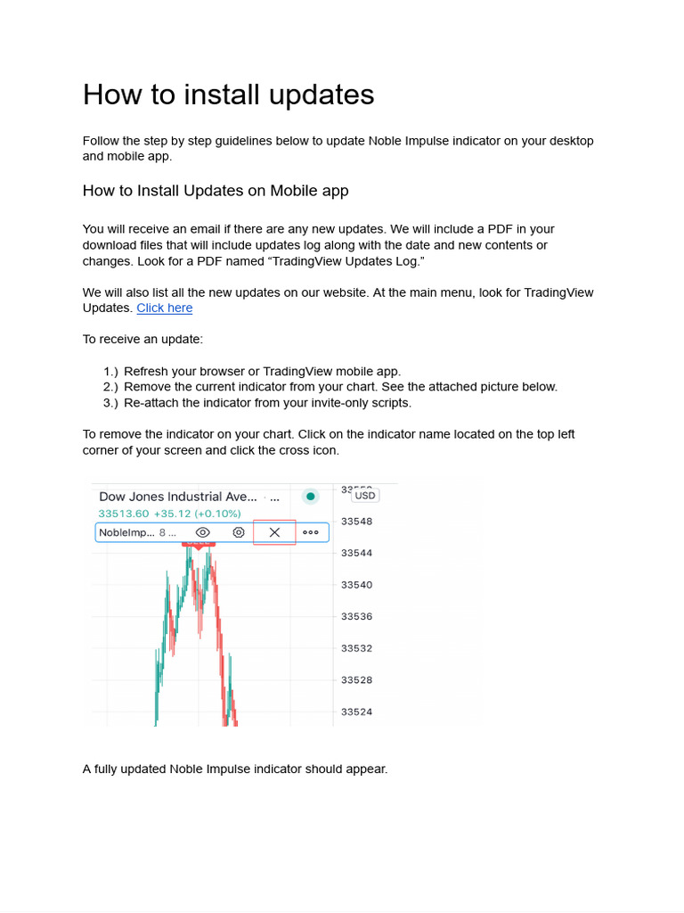 How To Install Updates | PDF | Computers
