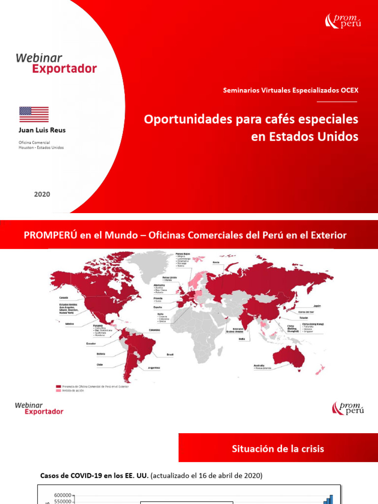 Oportunidades para Cafes Especiales en Estados Unidos | PDF