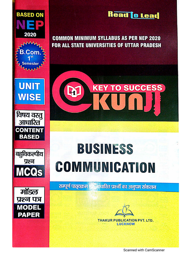 Objective B. Communication B. Com 1st Semester | PDF Objective B. Communication B. Com 1st Semester | PDF